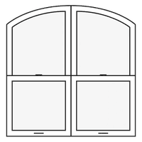 Replacement Single Hung Round Top Window | Infinity from Marvin