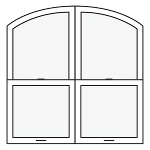 Replacement Single Hung Round Top Window | Infinity from Marvin